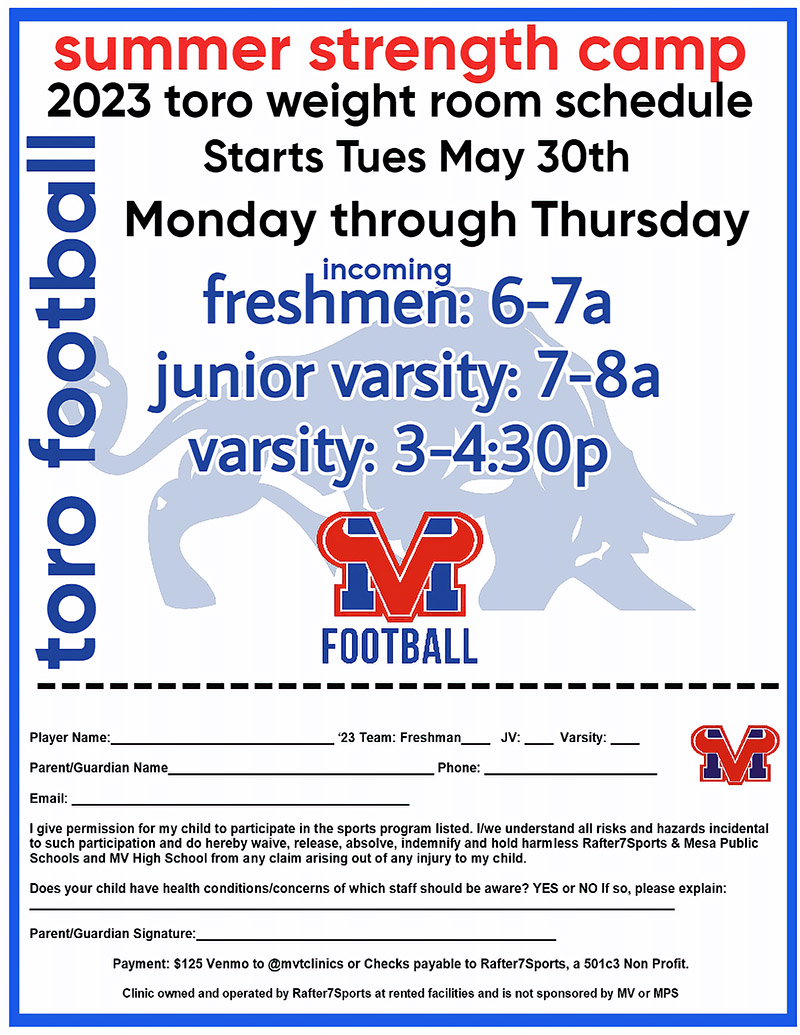 News - MVHS Toro Football